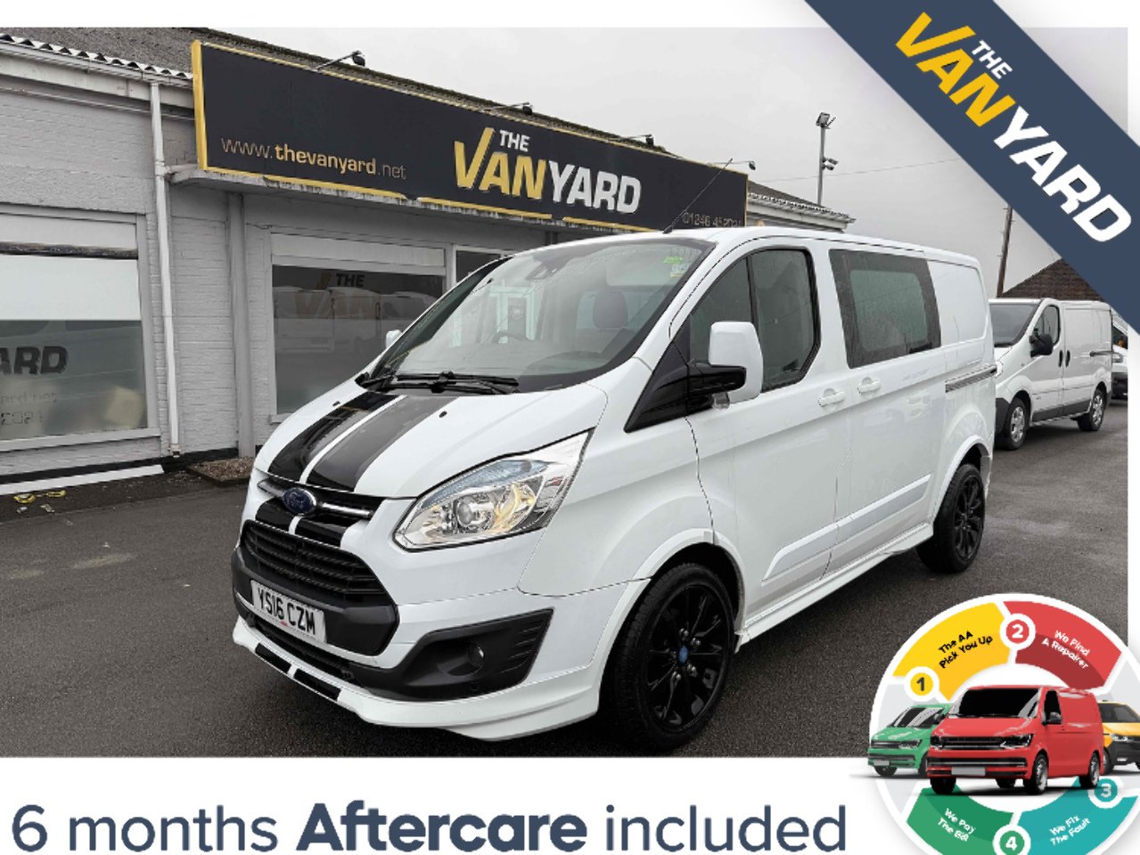 Used 2016 Ford Transit Custom TDCi 290 Sport For Sale in Derbyshire ...