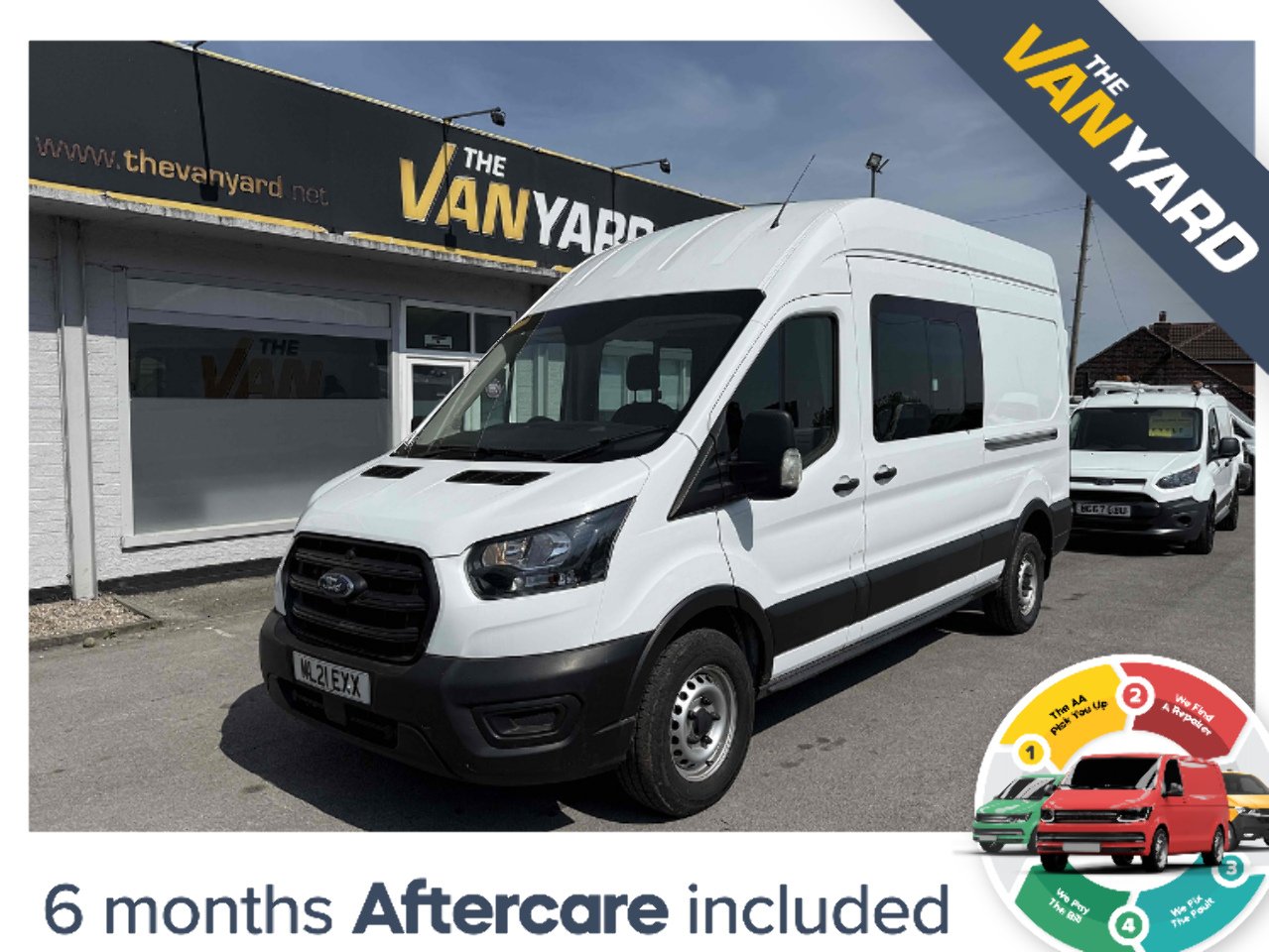 Used 2021 Ford Transit 350 EcoBlue Leader For Sale in Derbyshire (U5849 ...