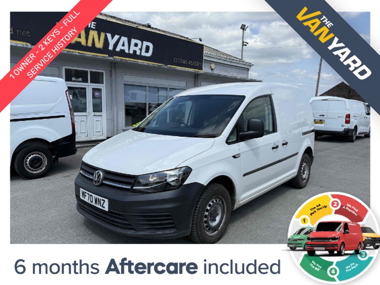 Used 2020 Volkswagen Caddy 2.0 TDI C20 Startline Panel Van 5dr Diesel ...