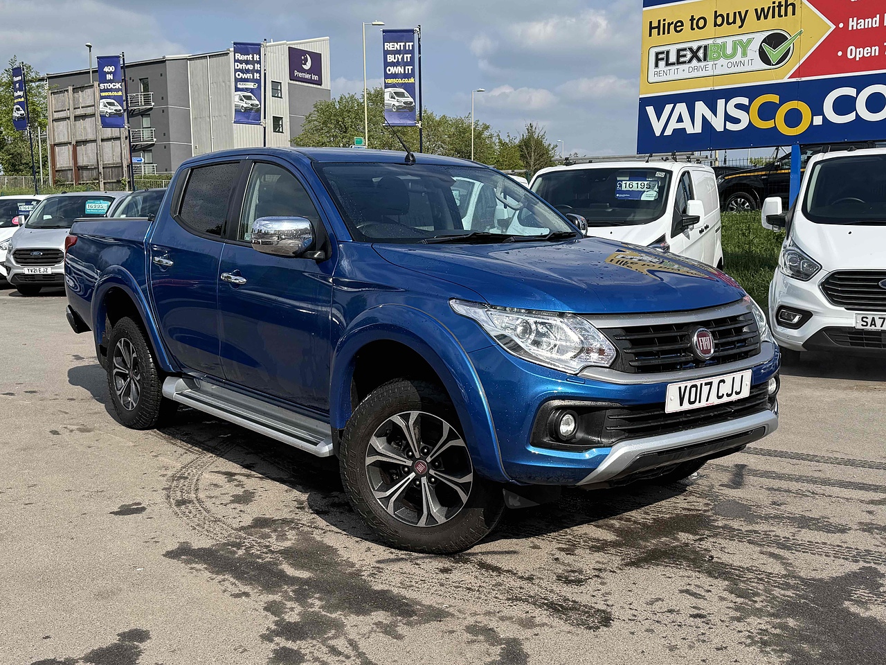 Used 2017 Fiat Fullback 2.4D LX Pickup Double Cab 4dr Diesel Manual 4WD ...