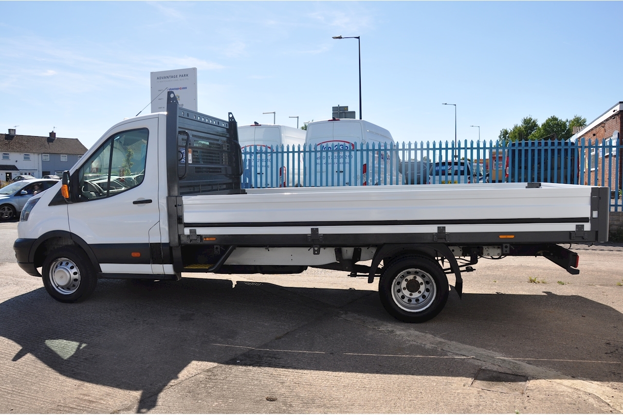 Used 2020 Ford Transit 350 Dropside 4 Metre Bed EcoBlue Euro 6 For Sale ...