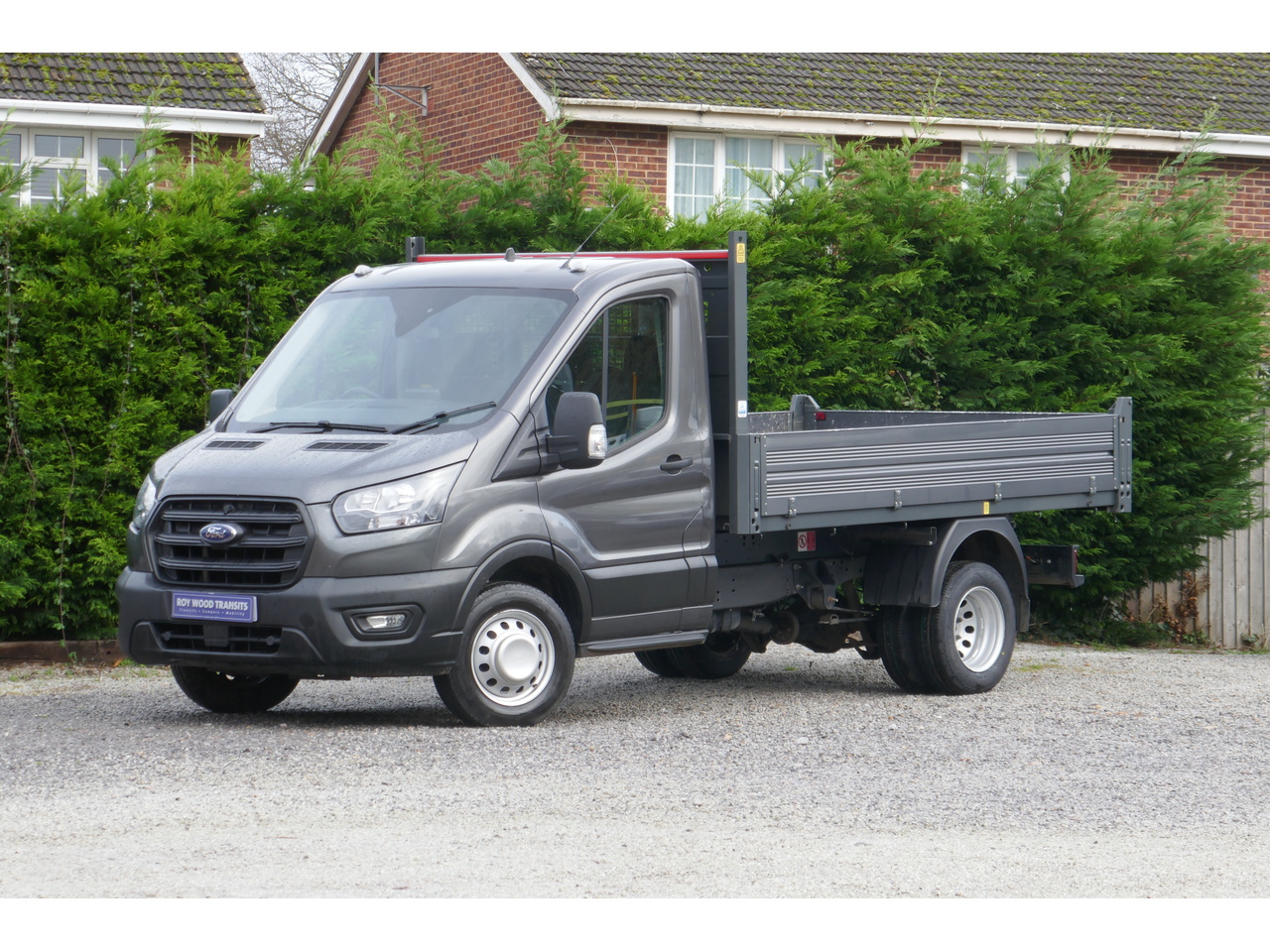 Used 2021 Ford Transit 350 L2 Bison 2.0 170ps Tipper Euro 6 - 7,000 GTM ...