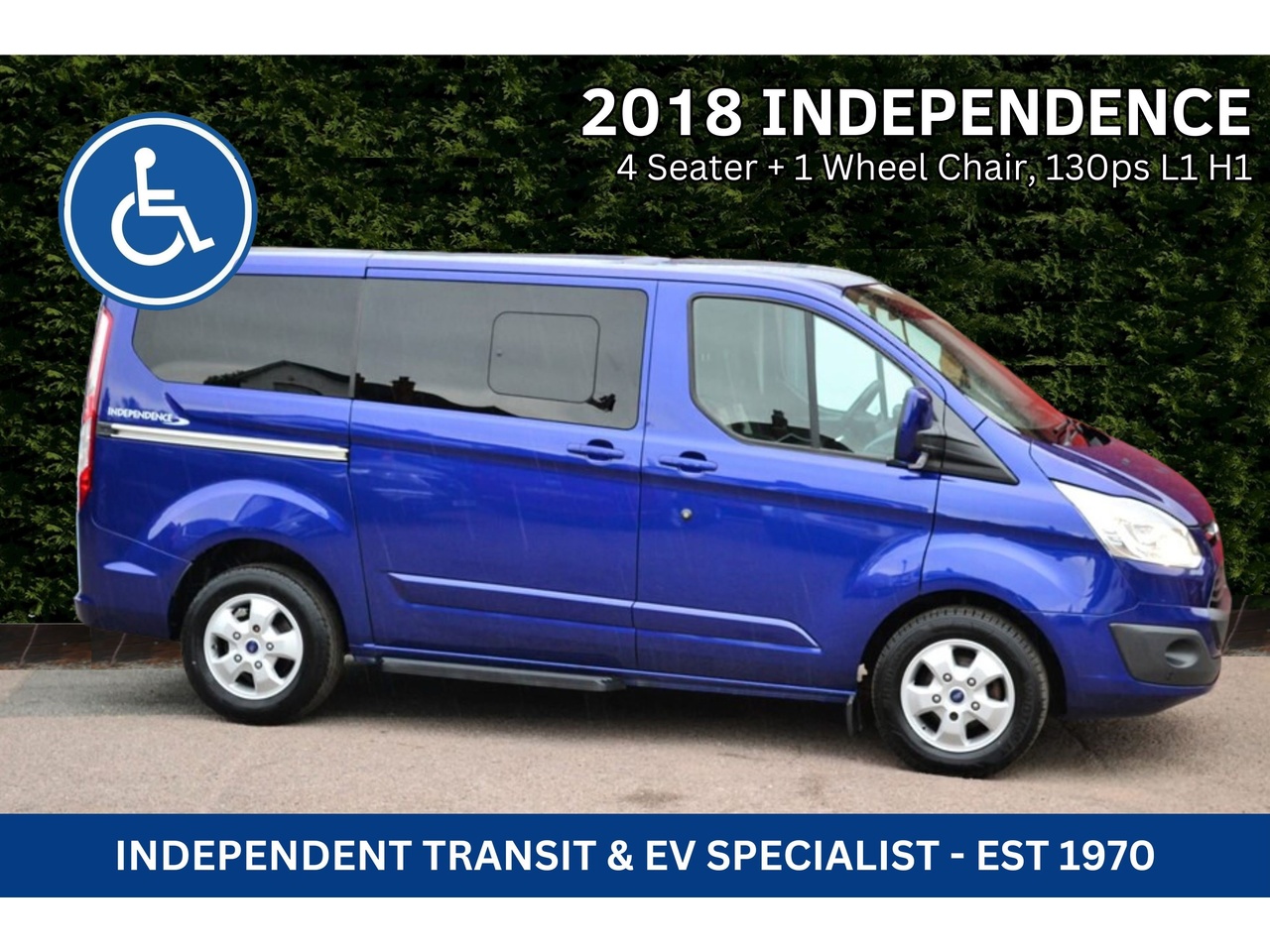 Used 2018 Ford Tourneo Custom Independence RE Wheelchair Access Van ...