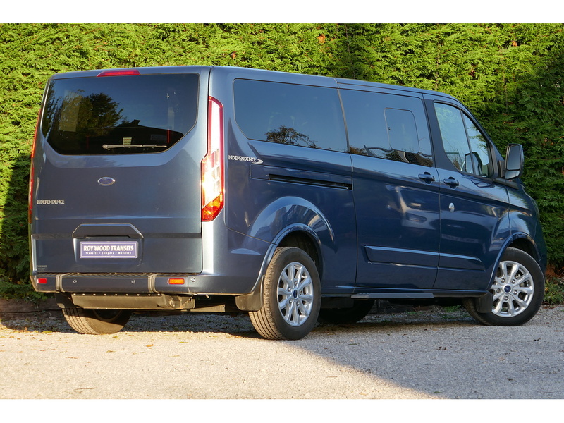 Used 2018 Ford Tourneo Custom RARE LWB Twin WAV, TWO Wheelchairs ...