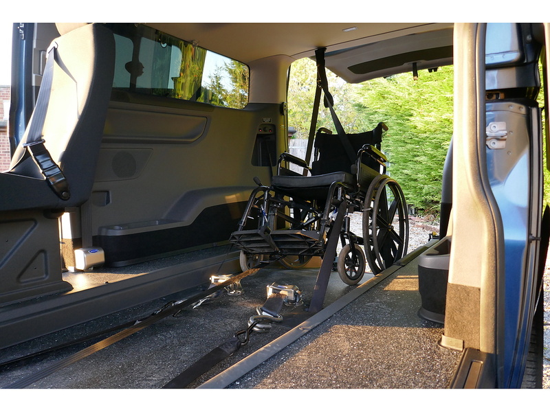 Used 2018 Ford Tourneo Custom RARE LWB Twin WAV, TWO Wheelchairs ...