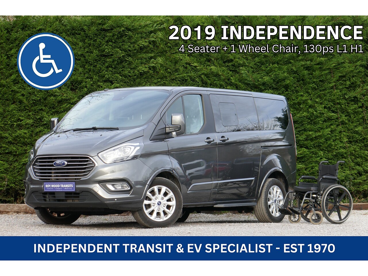 Used 2019 Ford Tourneo Custom Independence RE low floor wheelchair ...