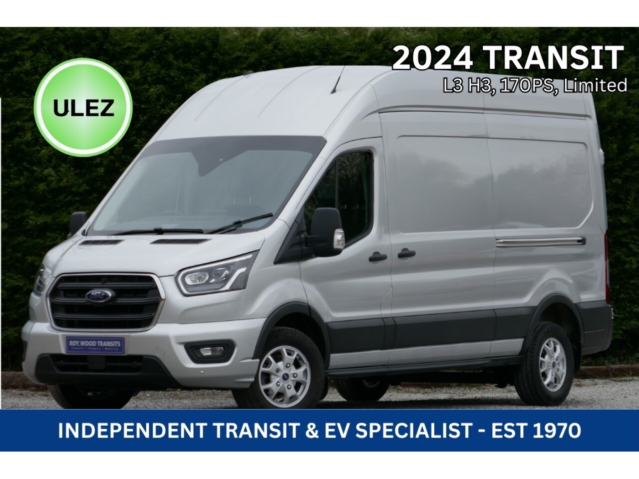 Used 2024 Ford Transit 350 L3 H3 Limited 170ps Euro 6 FWD Van For Sale ...