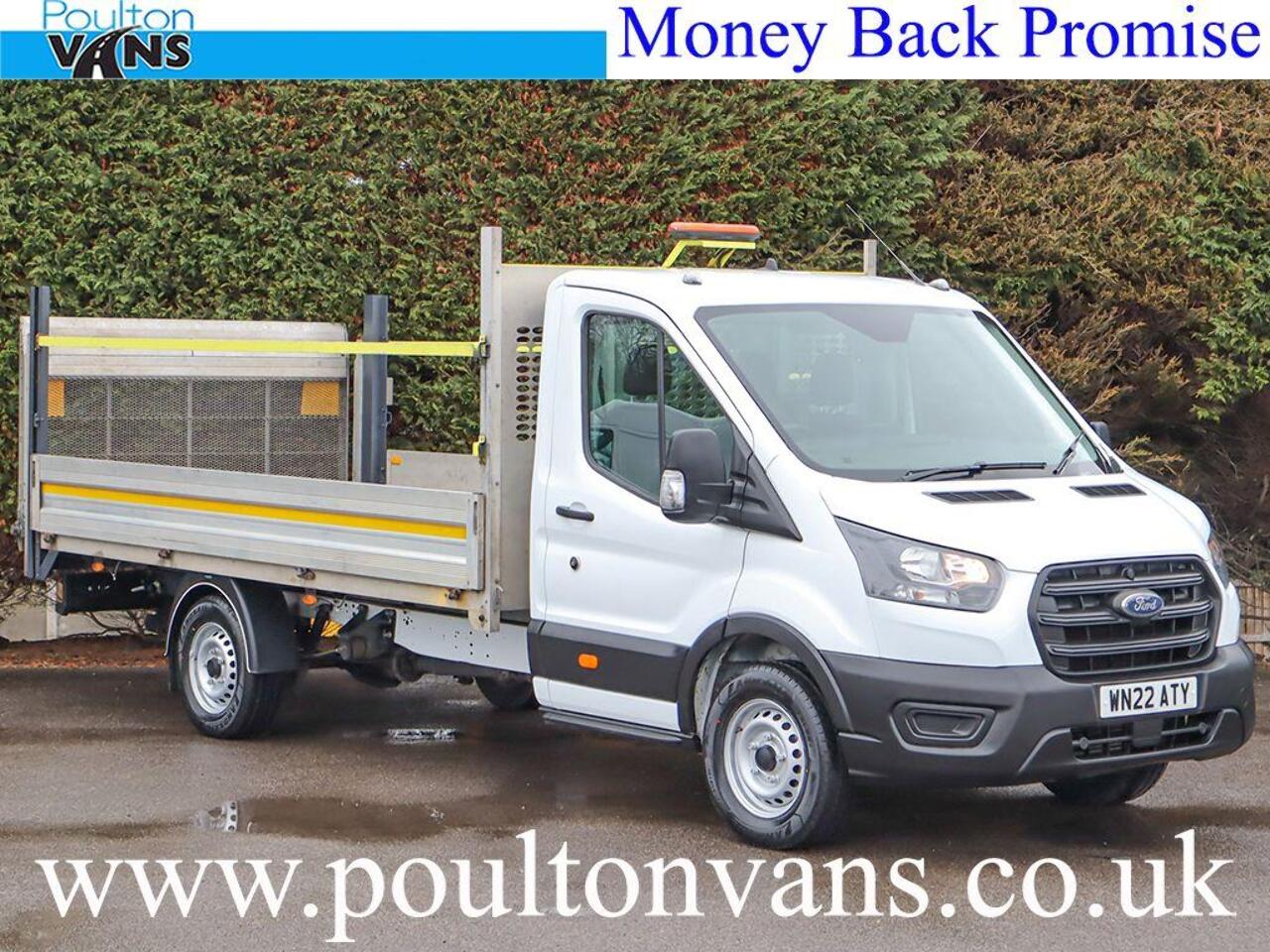 Used 2022 Ford Transit 350 RWD 2.0TDCi, 130ps, L4 Dropside, 4.1m Body ...