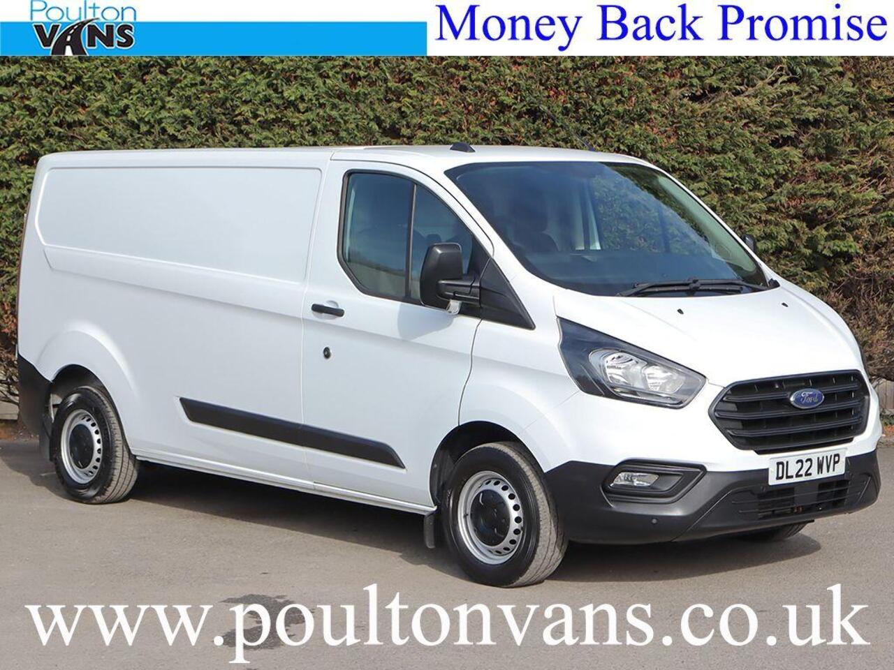 Used 2022 Ford Transit Custom 300 2.0TDCi, 130ps, Leader L2 LWB Van ...