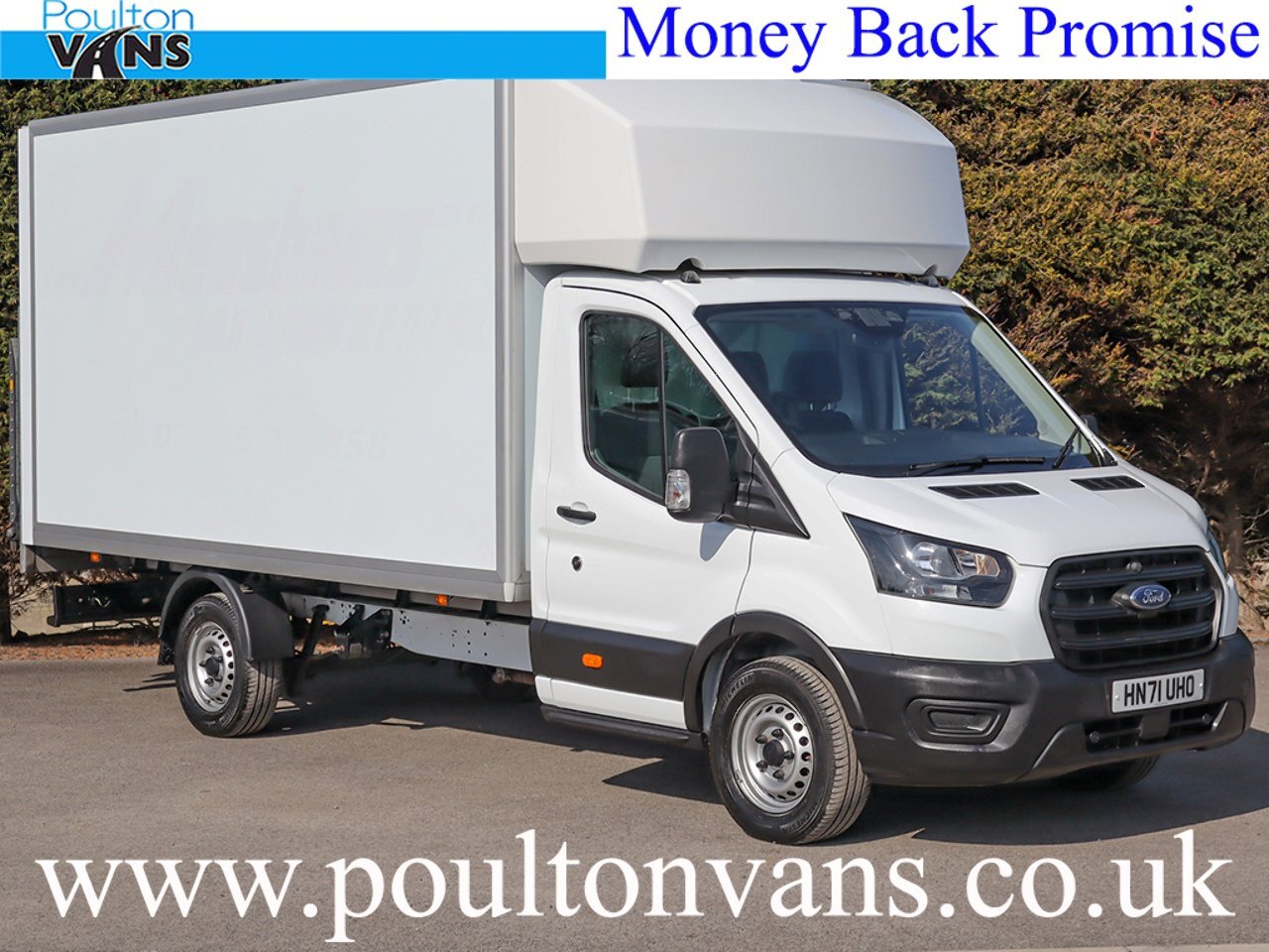 Used 2021 Ford Transit 350 Leader 2.0TDCi, 130ps, L4, Luton Van, Tail ...