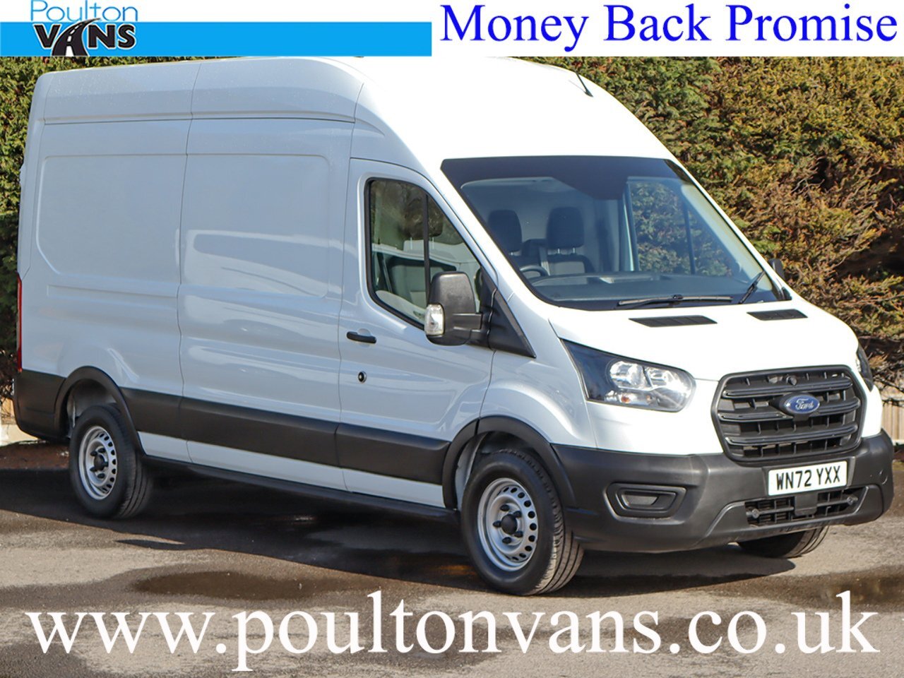 Used 2022 Ford Transit 350 FWD 2.0TDCi 130ps L3H3 LWB Panel van For ...