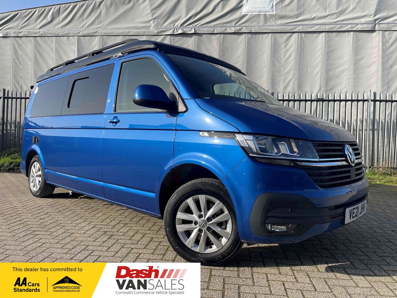 Used 2021 Volkswagen Transporter TDI T30 Highline For Sale in Cornwall ...