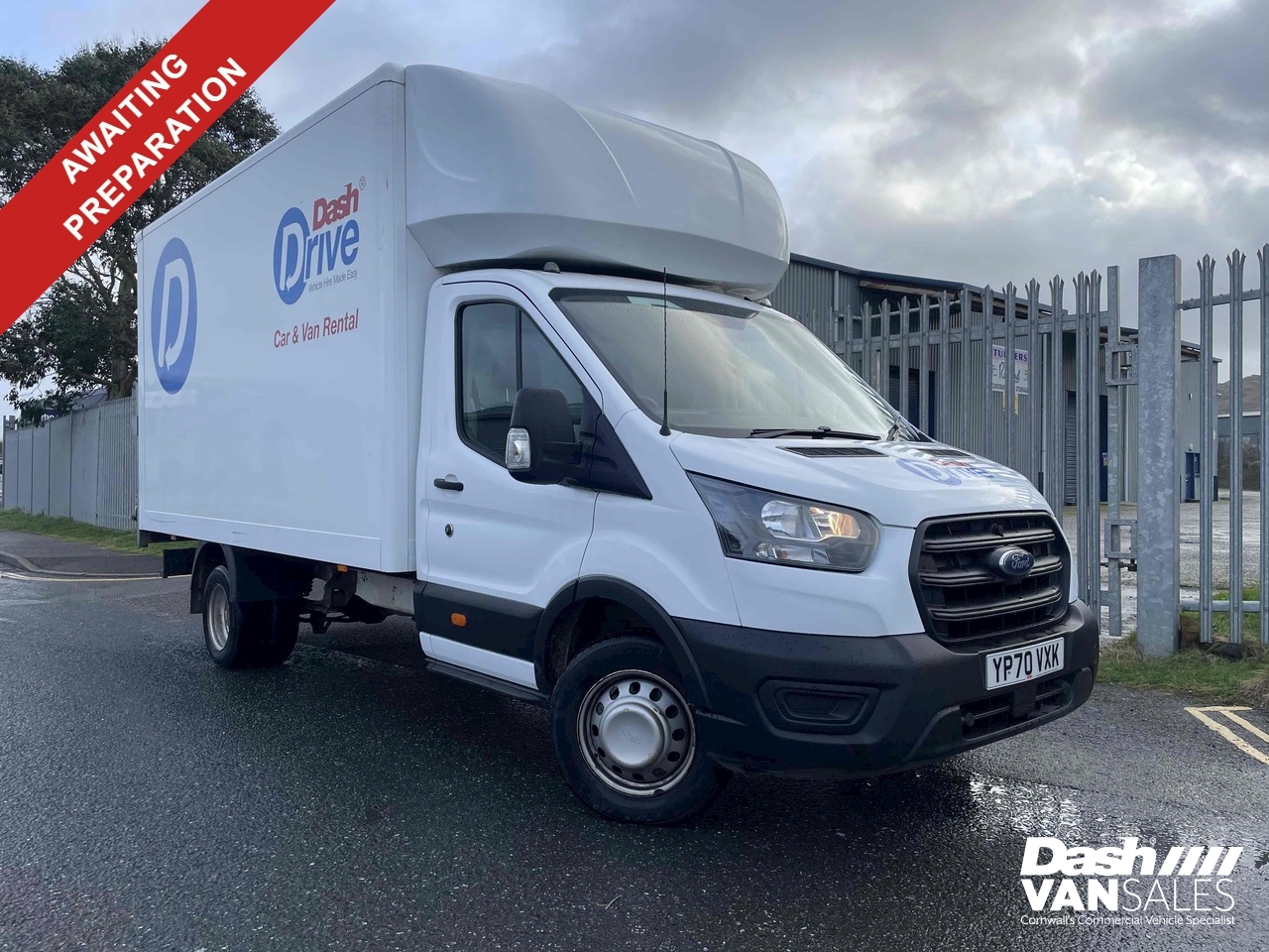 Used 2020 Ford Transit Luton Box Van 350 EcoBlue Leader Luton For Sale ...