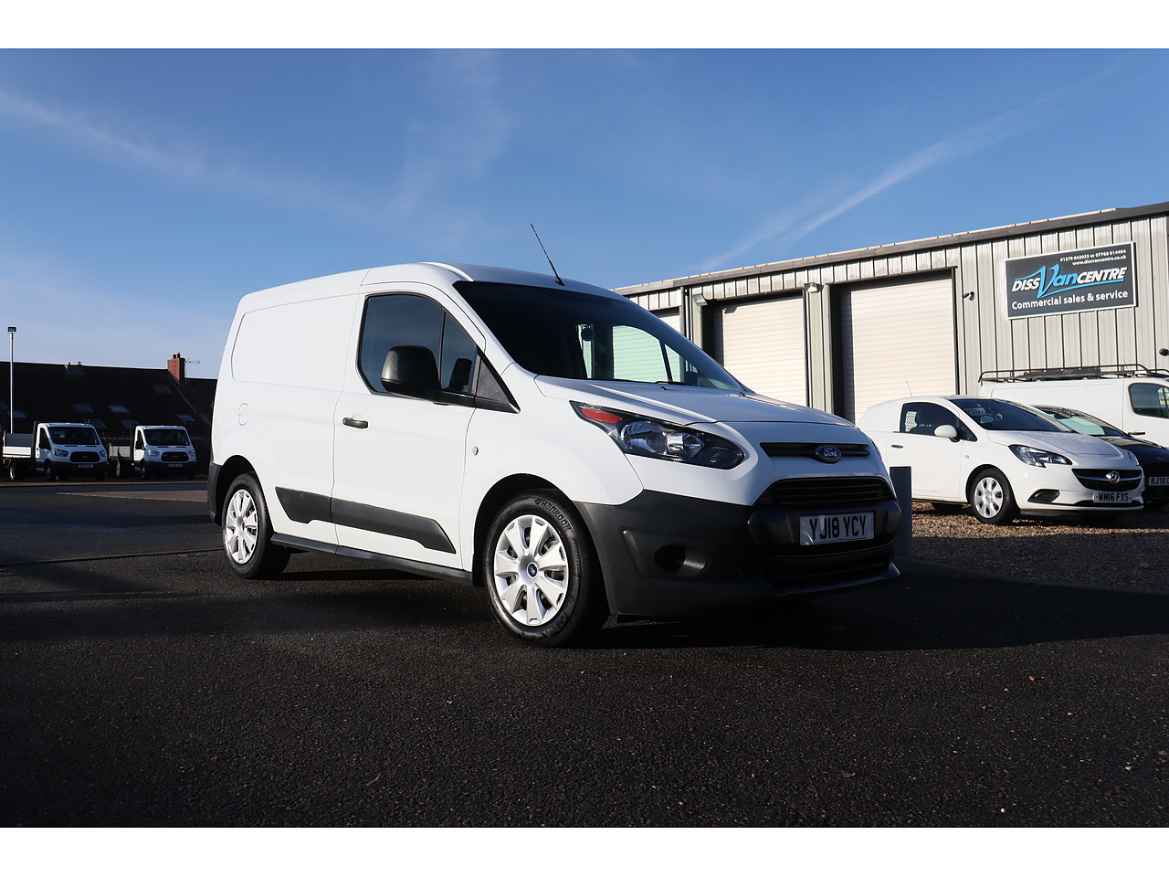 Used 2018 Ford Transit Connect TDCi 200 For Sale (U1436) | Diss Van Centre