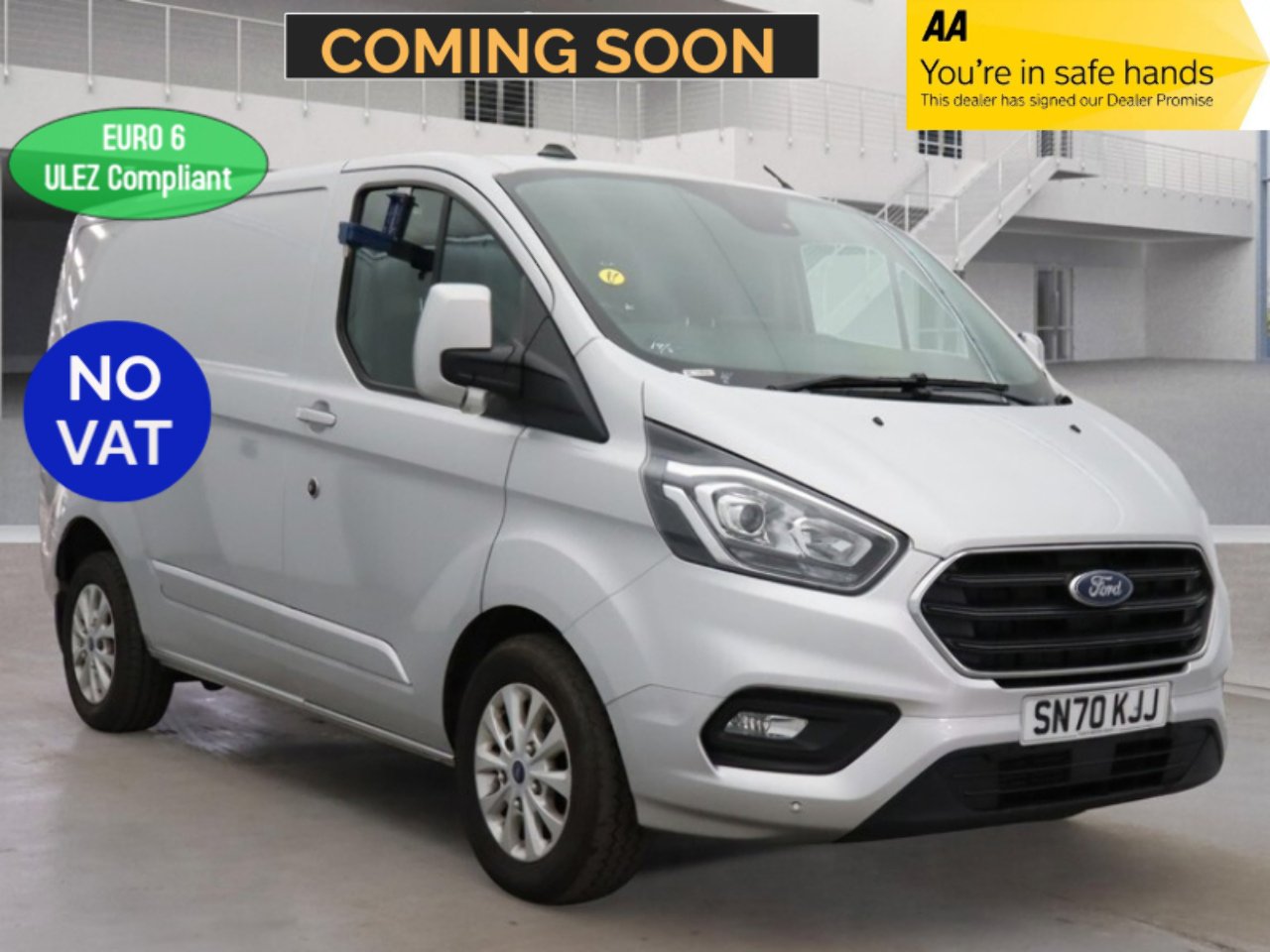 Used 2020 Ford Transit Custom 340 EcoBoost Limited SWB Euro 6 **NO VAT ...