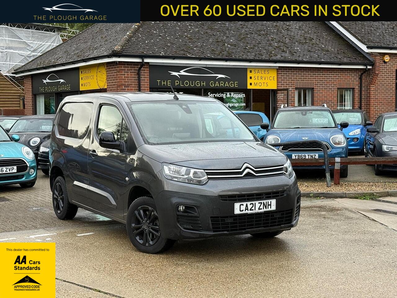 Used 2021 Citroen Berlingo 1.5 BlueHDi 1000 Driver M Panel Van 5dr ...