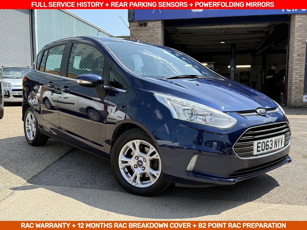 Used 2013 Ford B-Max T EcoBoost Zetec For Sale in Suffolk (U11724 ...