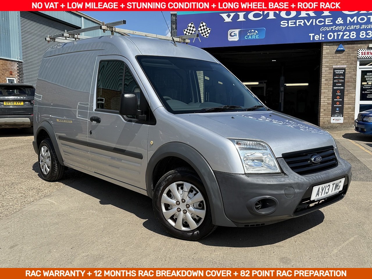 Used 2013 Ford Transit Connect TDCi T230 For Sale in Suffolk (U11816 ...