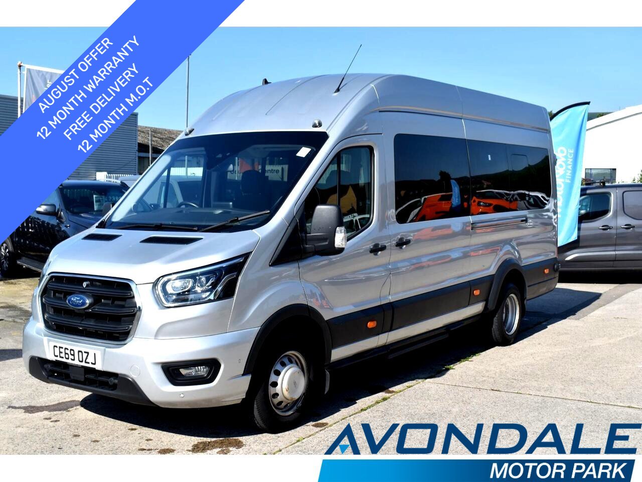 Used 2019 FORD TRANSIT 460 LIMITED L4 H3 17 SEATER MINIBUS 170 BHP SAT ...