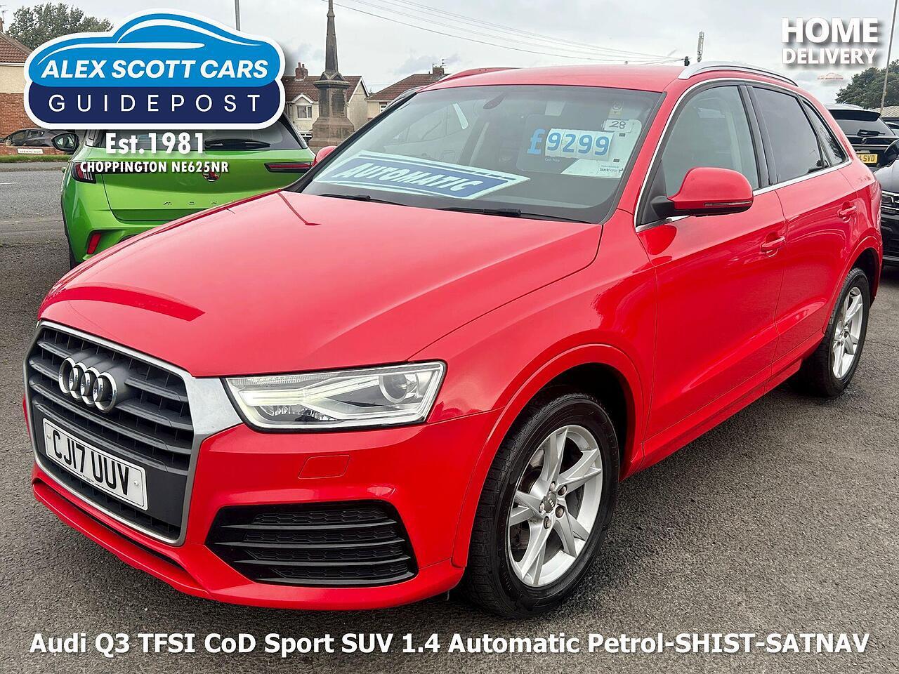 Used 2017 Audi Q3 TFSI CoD Sport SUV 1.4 Automatic Petrol For Sale ...