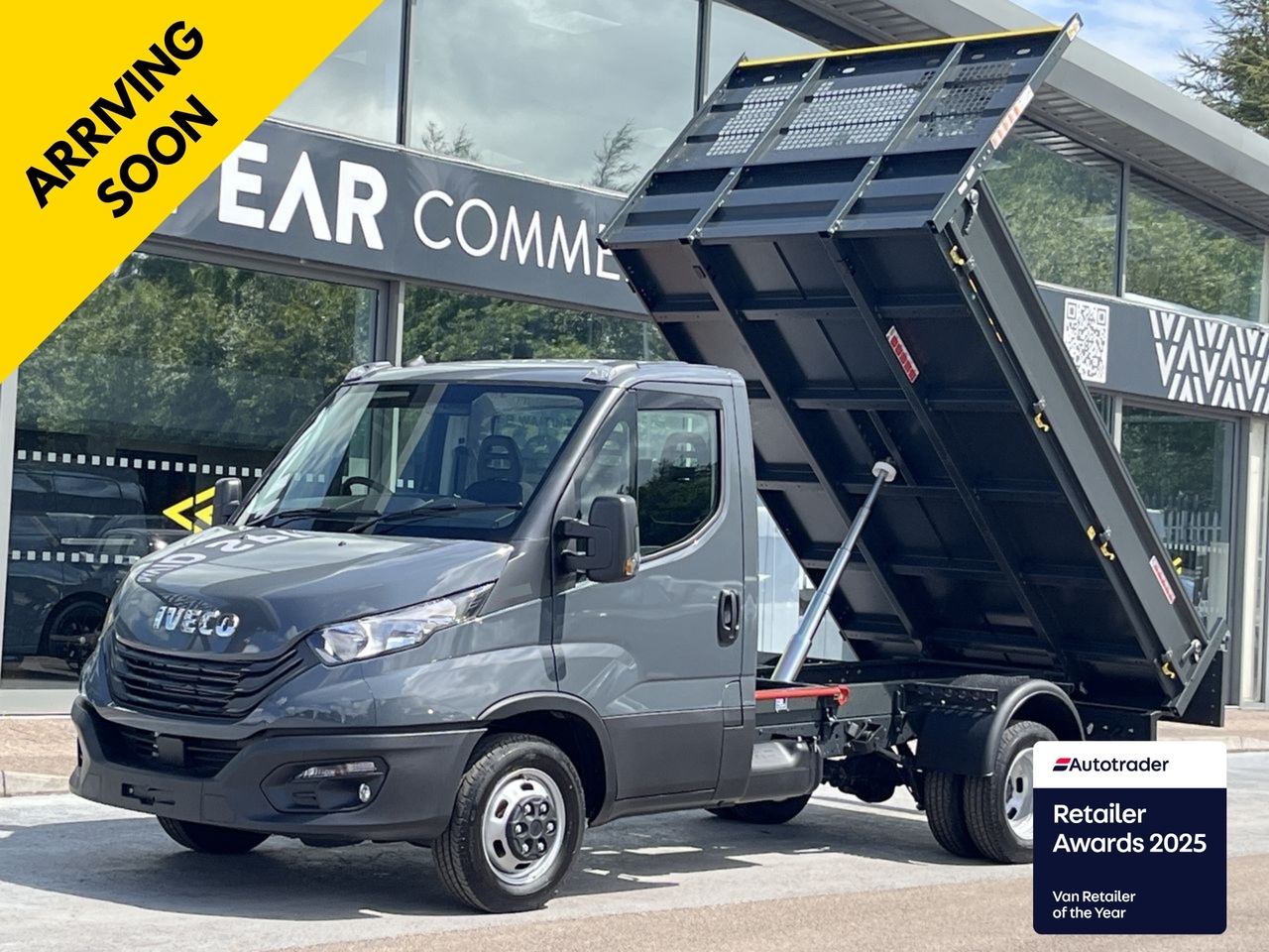 New 2025 Iveco Daily 140ps 35C14B 3450 Tipper DRW with Extended 3-Year ...