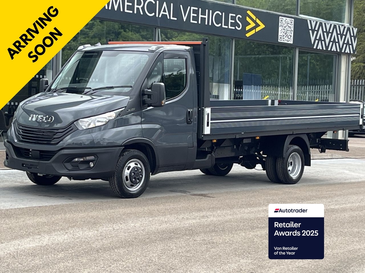 New 2025 Iveco Daily 140ps 35C14B 4100 16ft XLWB Dropside DRW Extended ...