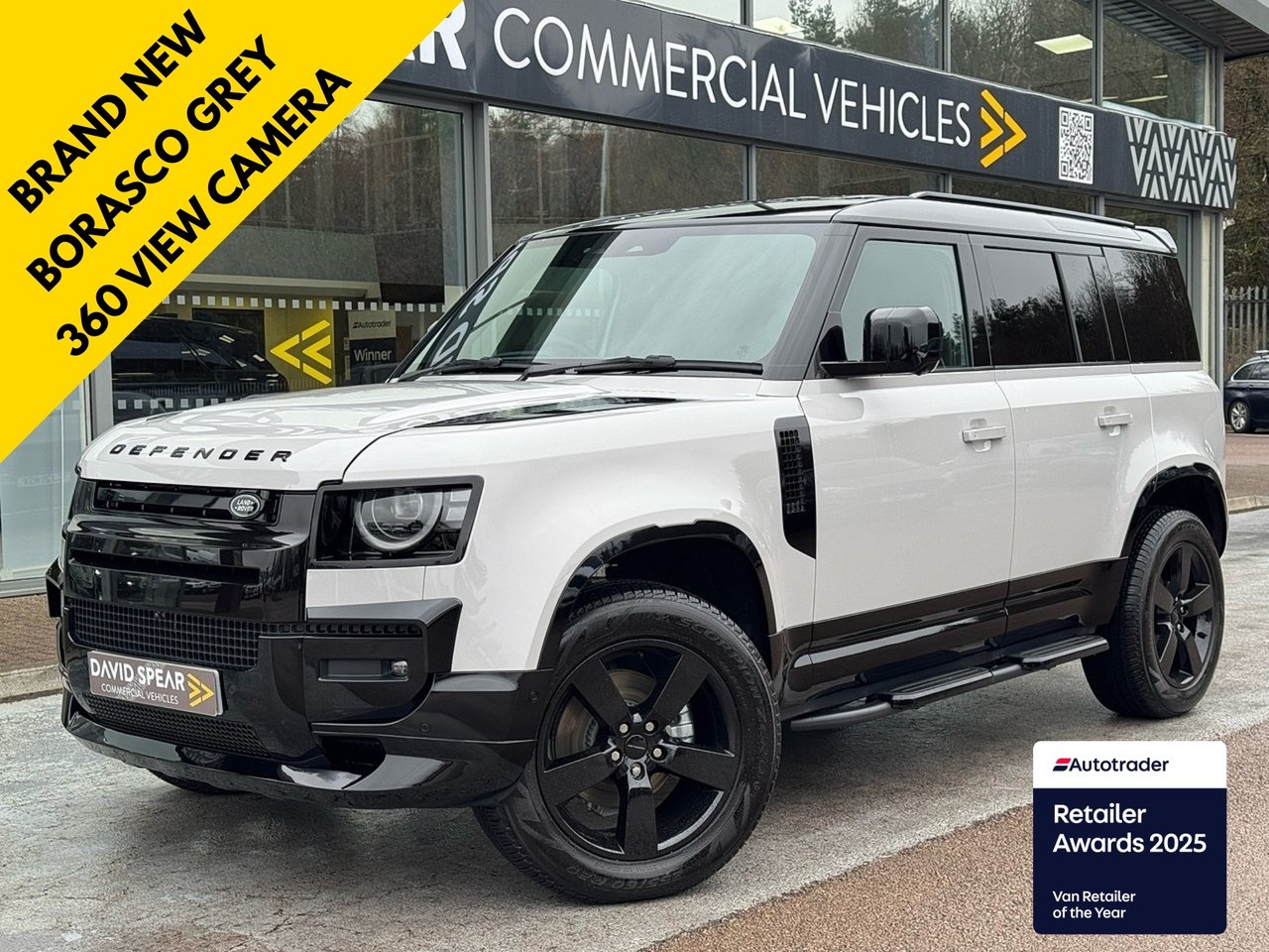 New 2025 Land Rover Defender 110 250ps D250 S Auto 4WD Euro 6 with 20 ...