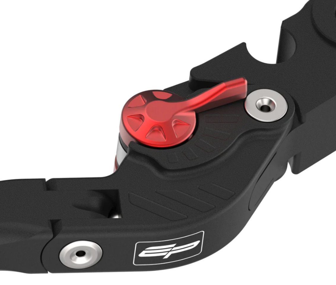 Evotech Evo Folding Clutch and Brake Lever Set - Royal Enfield Himalayan 450 (2024+) - CooperB ...