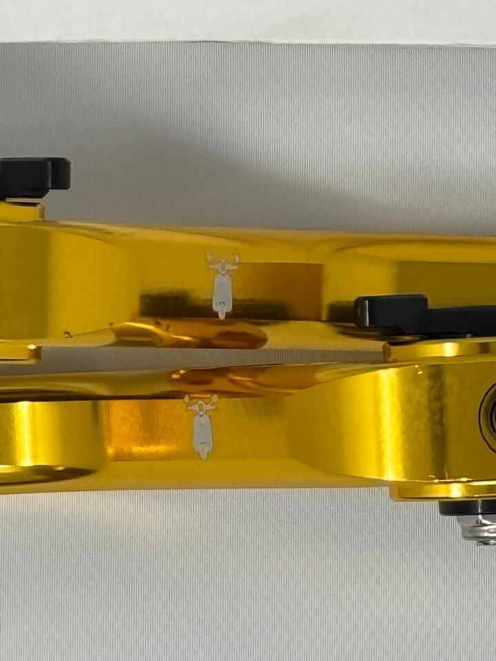 ROYAL ALLOY ADJUSTABLE LEVERS GOLD - CooperB Motorcycles