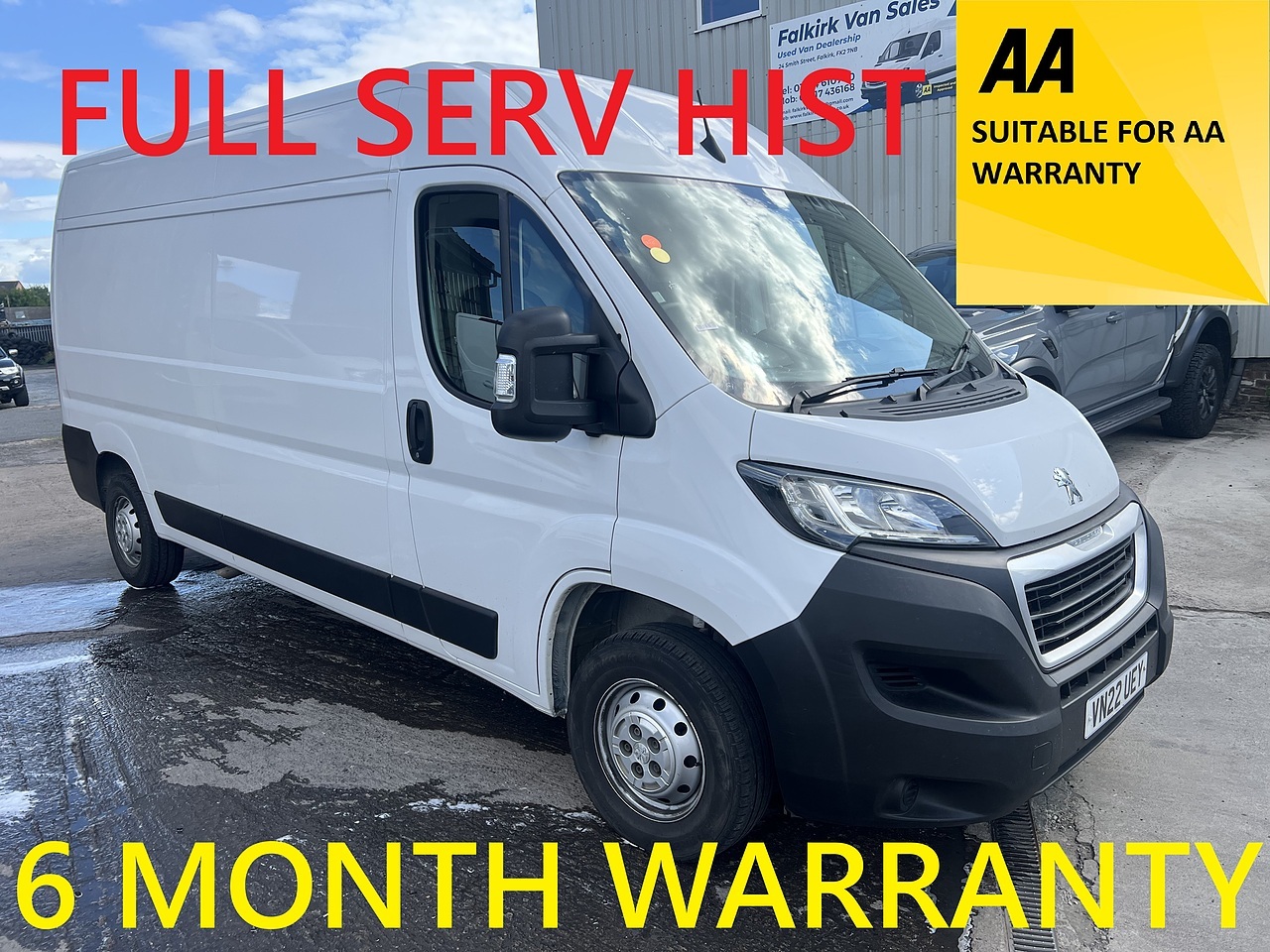 Used 2022 Peugeot Boxer BlueHDi 335 Professional For Sale (U1414 ...