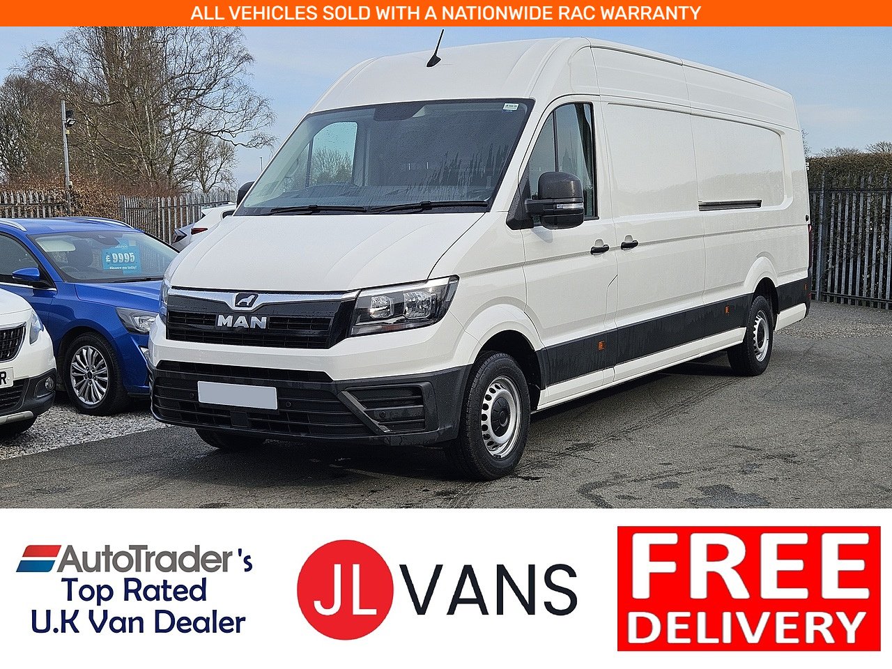 Used 2023 MAN TGE 3140d LION XS L4H2 Euro 6 140ps For Sale in Cheshire ...