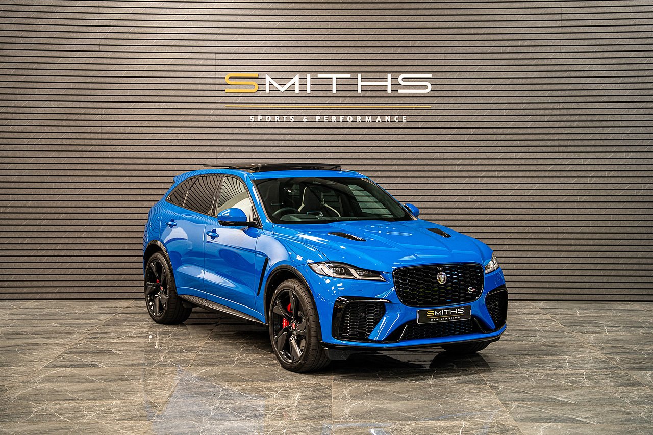 Used 2022 Jaguar F-PACE P550 V8 SVR For Sale (U55948) | Smiths Sports ...