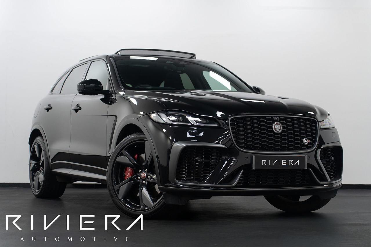 Used 2021 Jaguar F-PACE P550 V8 SVR For Sale in West Yorkshire (U1528 ...