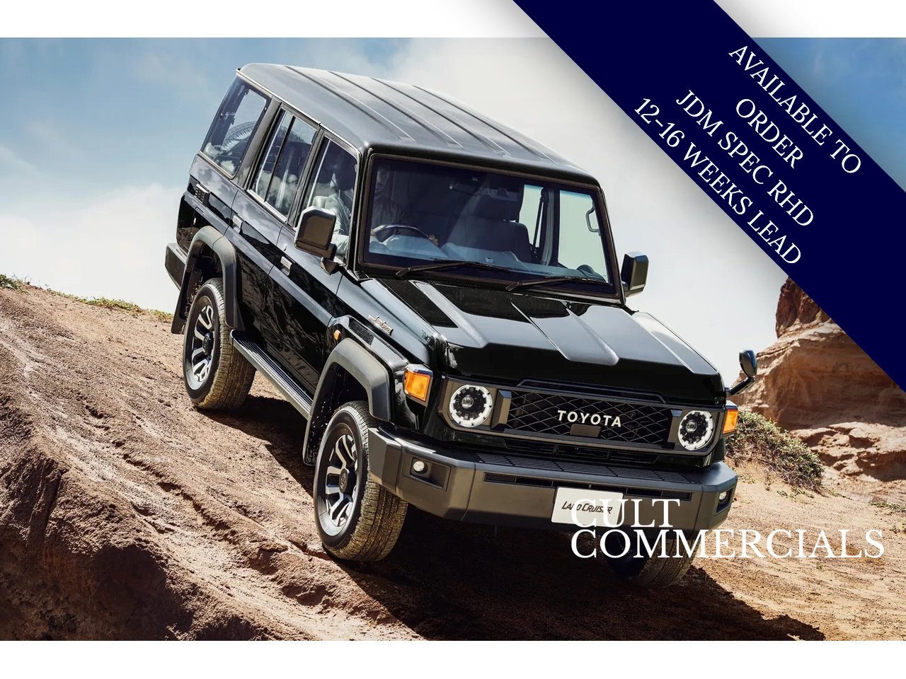 New 2025 Toyota Land Cruiser GDJ 76 Station Wagon RHD For Sale in ...