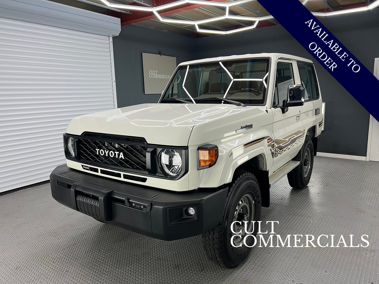 New 2025 Toyota Land Cruiser GRJ 71 DLX For Sale in Gloucestershire (N48) | Cult Commercials Ltd