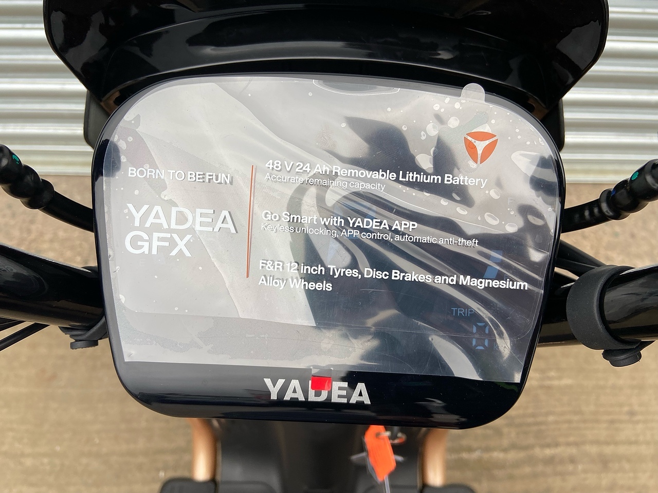 New 2025 Yadea GFX Black For Sale (N428) | River Motorhomes Ltd