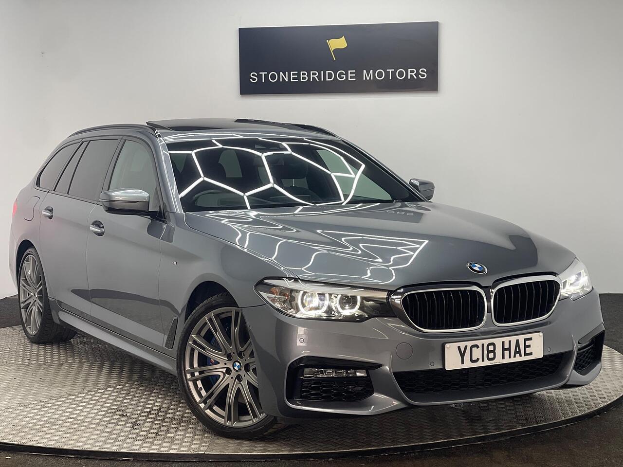 Used 2018 BMW 5 Series 5 Series M Sport Estate 2 Automatic Petrol For Sale (U253) | Stonebridge ...