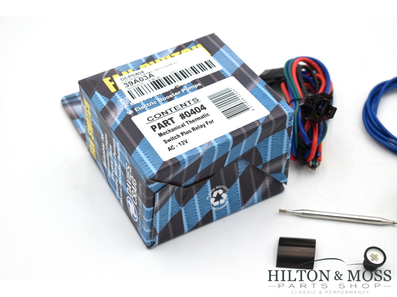 Davies Craig Mechanical Thermal Fan Switch 12 & 24v | Parts Hilton and Moss