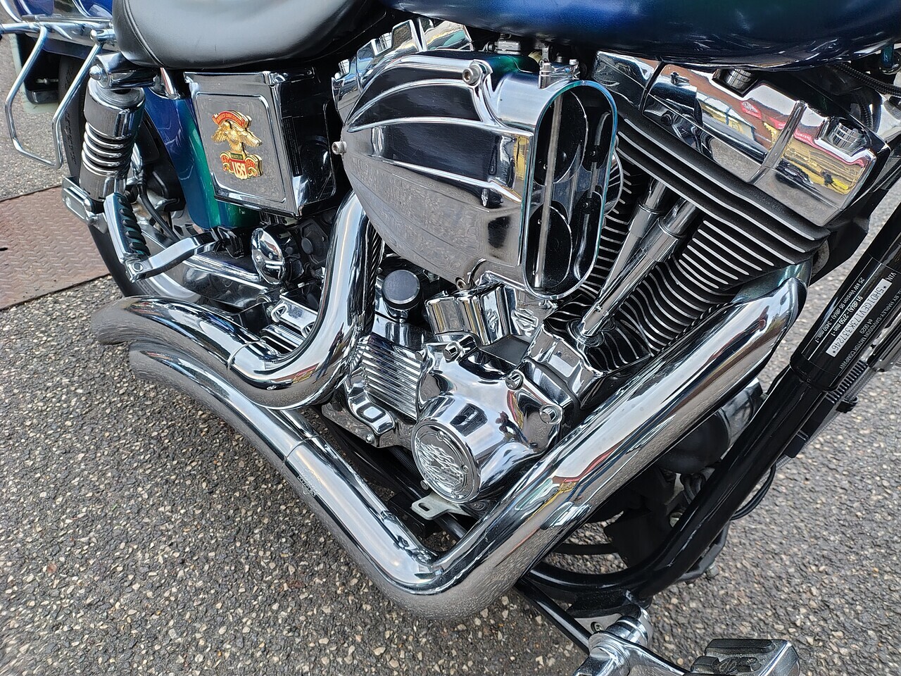 Used 2003 Harley-Davidson Dyna Glide Wide Custom FXDWG For Sale in ...