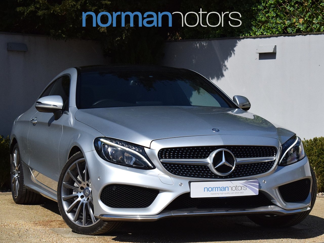 Used 2016 Mercedes-Benz C Class 2.1 C250d AMG Line (Premium Plus) Coupe ...