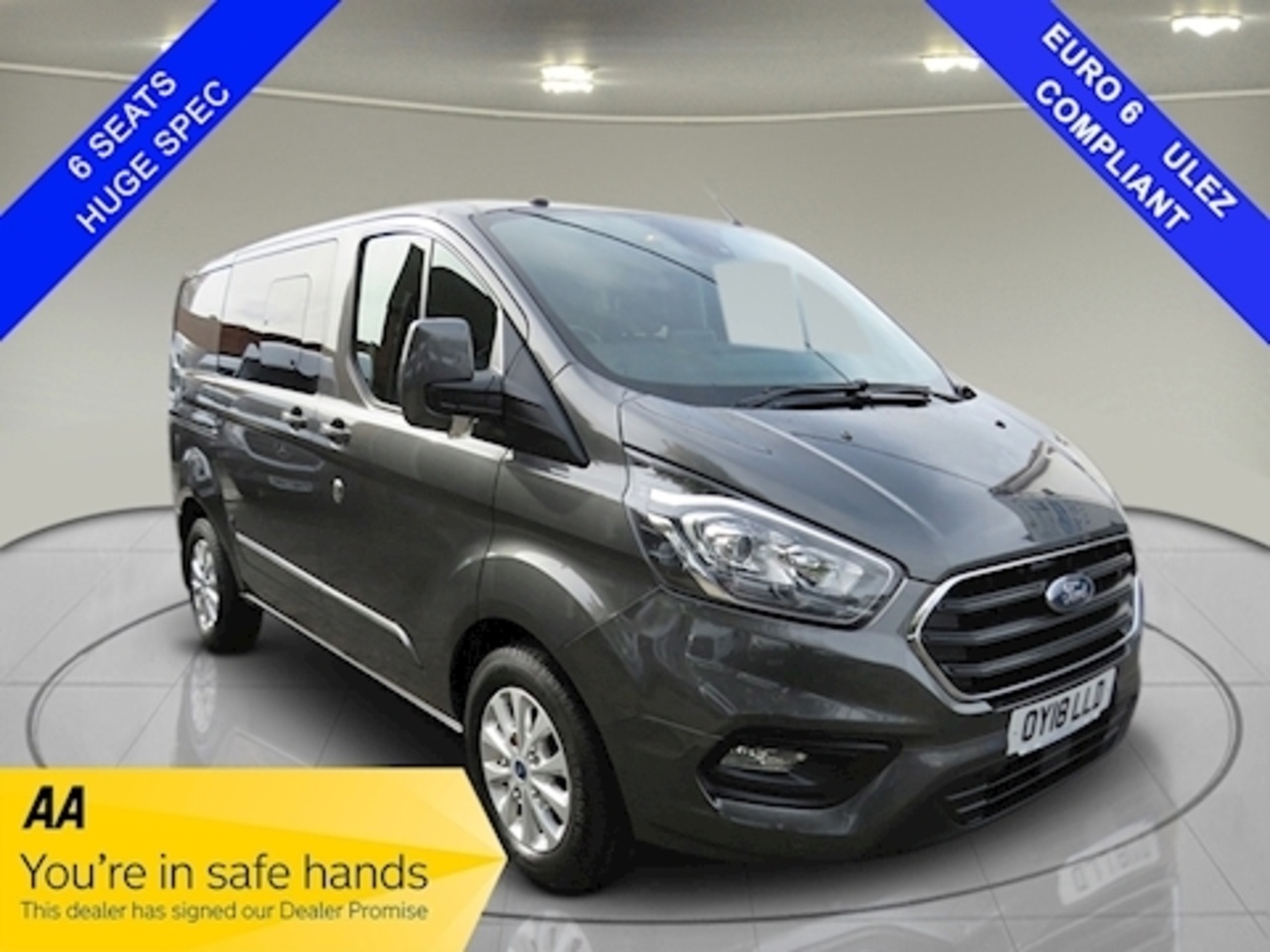 Used 2018 Ford Transit Custom 320 EcoBlue Limited For Sale (U5543 ...