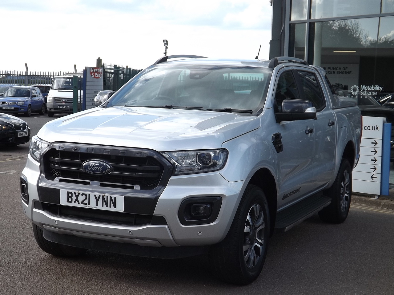 Used 2021 Ford Ranger EcoBlue Wildtrak For Sale in Northamptonshire ...